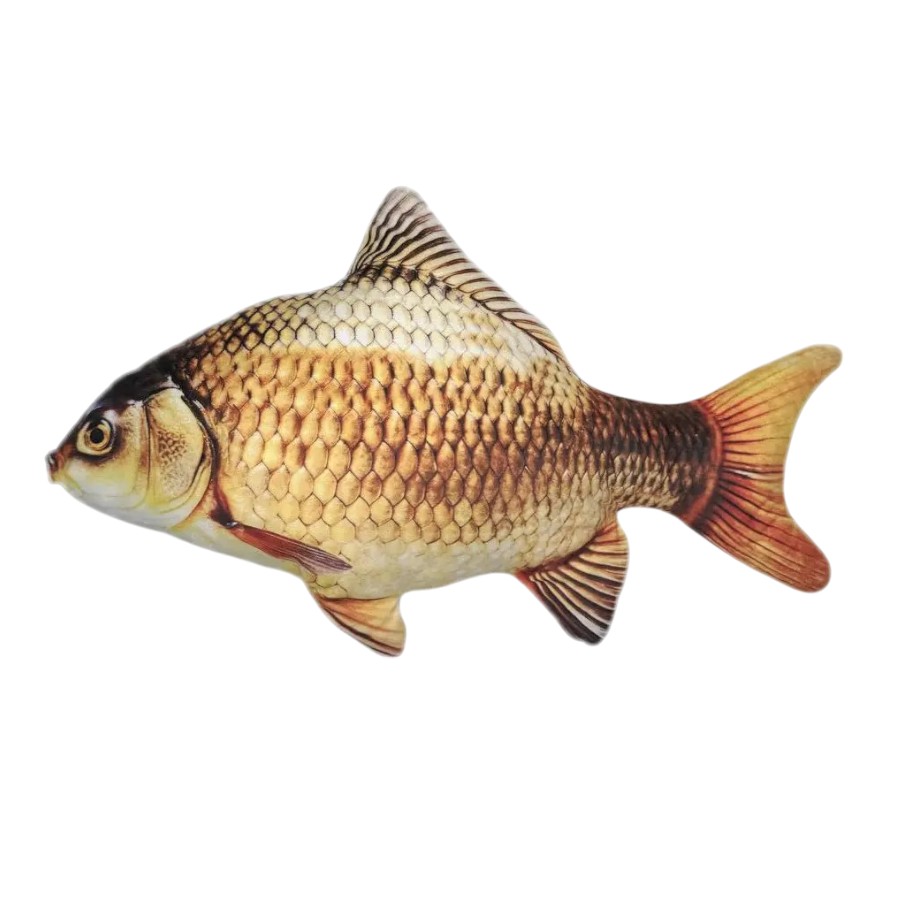 Іграшка мяка Сувенір Декор Карась золотий 50 см ᐈ Інтернет магазин товарів для дому Та Да