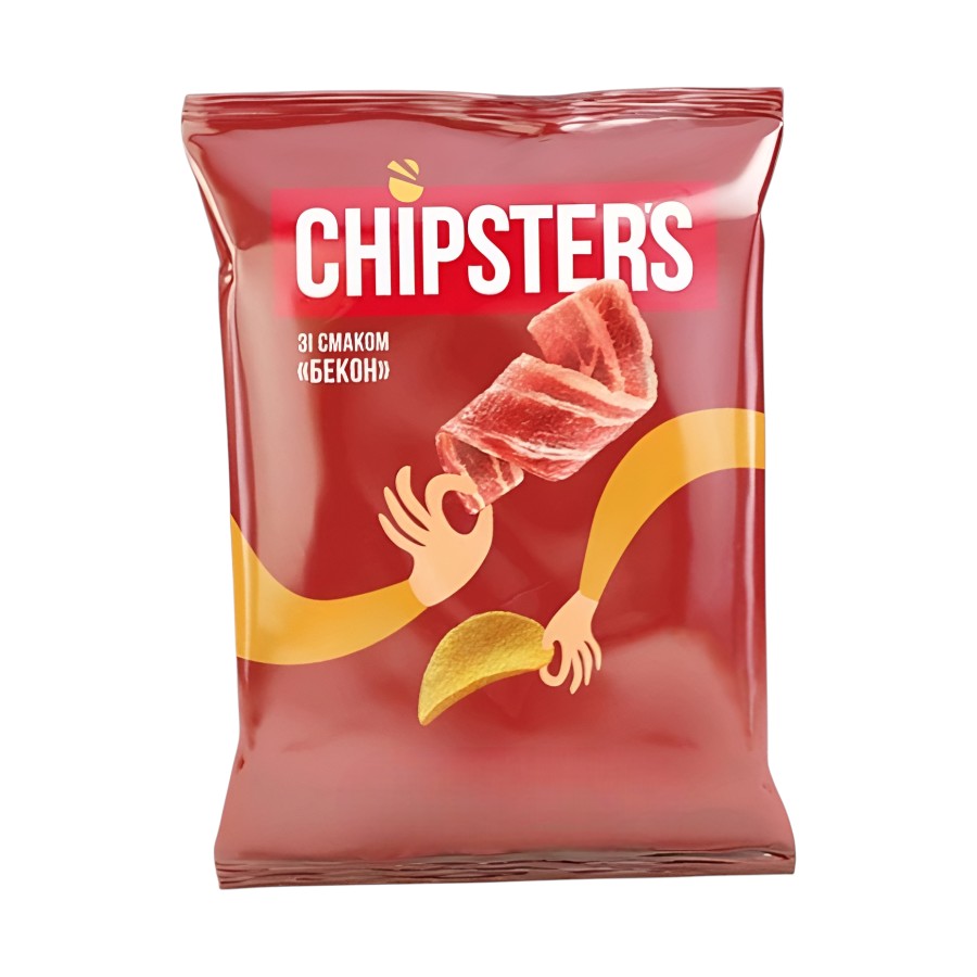 Чипси Chipster`s 100 г Бекон — купити | TA•DA!